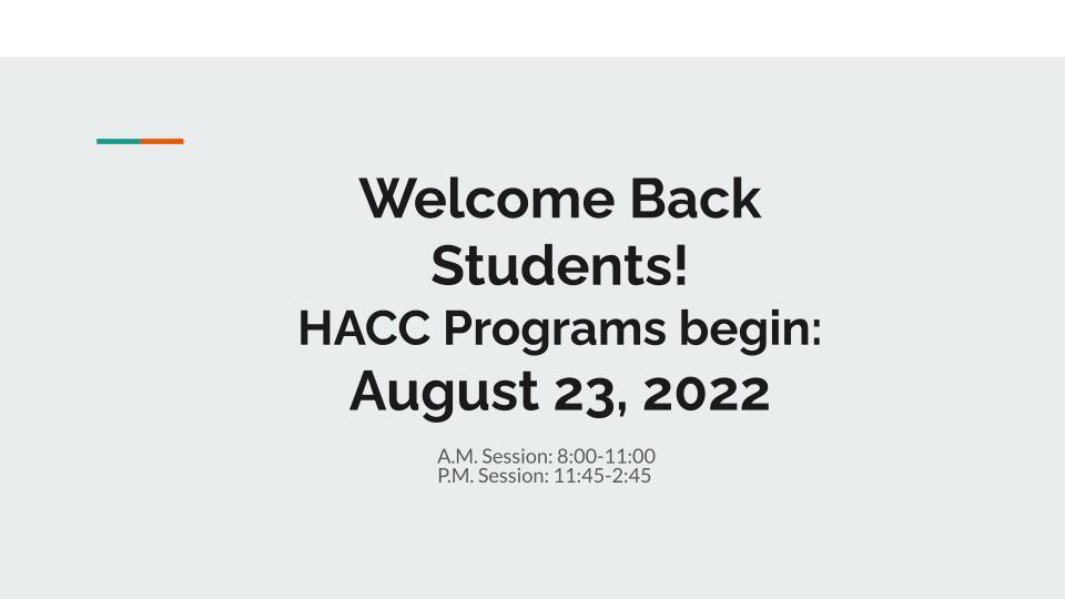 Live Feed | Hillsdale Area Career Center